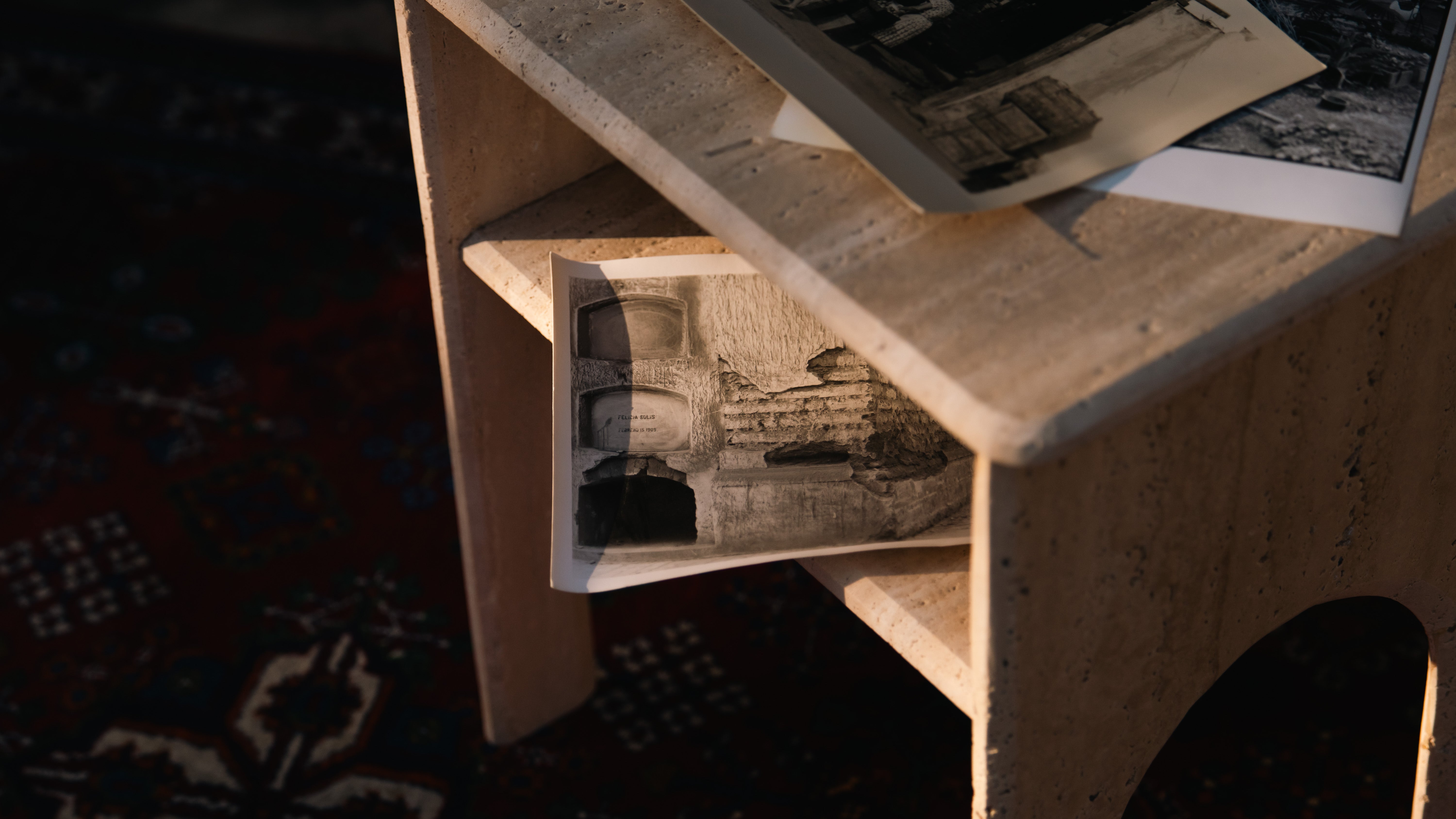 The Travertine Coffee Table Collection | Dweller Studio